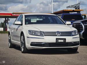 Balts Volkswagen Phaeton 2014 Viļņa, ar dzinēja tilpumu 2.97 L un nobraukumu 272 tūkst. km par 11000 €, foto  vietnē AUTOMOTO.COM.LV
