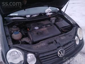 Black Volkswagen Polo 2002 in Gulbene, with an engine capacity of 1.40 L and mileage of 354 thousand km for 795 €, photo  on AUTOMOTO.COM.LV