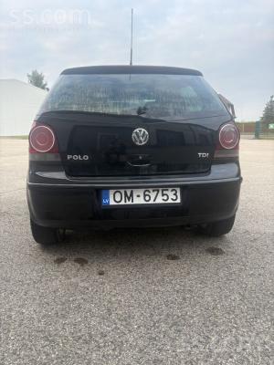 Black Volkswagen Polo 2005 in Riga, with an engine capacity of 1.40 L and mileage of 315 thousand km for 1750 €, photo 9 on AUTOMOTO.COM.LV