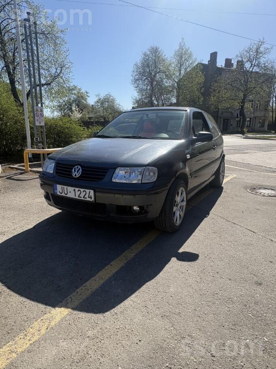 Black Volkswagen Polo 2000 in Riga, with an engine capacity of 1.00 L and mileage of 292 thousand km for 860 €, photo 3 on AUTOMOTO.COM.LV