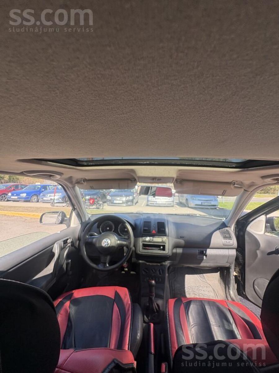 Black Volkswagen Polo 2000 in Riga, with an engine capacity of 1.00 L and mileage of 292 thousand km for 860 €, photo 7 on AUTOMOTO.COM.LV