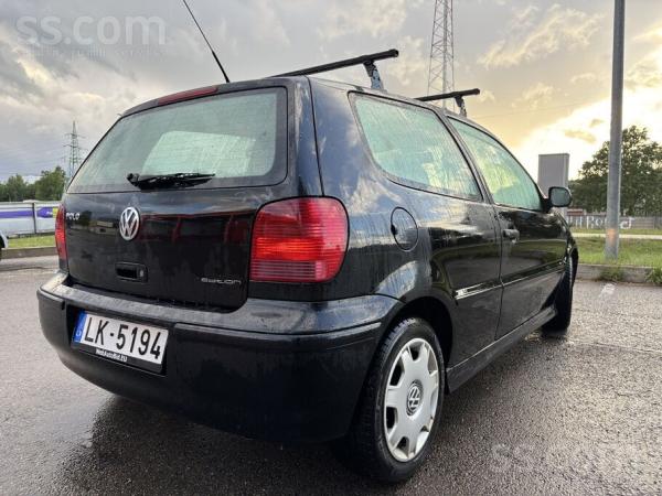 Melns Volkswagen Polo 2001 Rīga, ar dzinēja tilpumu 1.40 L un nobraukumu 190 tūkst. km par 649 €, foto 6 vietnē AUTOMOTO.COM.LV