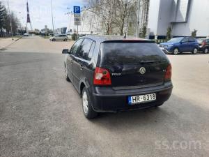 Черный Фольксваген Поло 2002 в Рига, объемом двигателя 1.40 л и пробегом 338 тыс. км за 850 €, фото 4 на AUTOMOTO.COM.LV