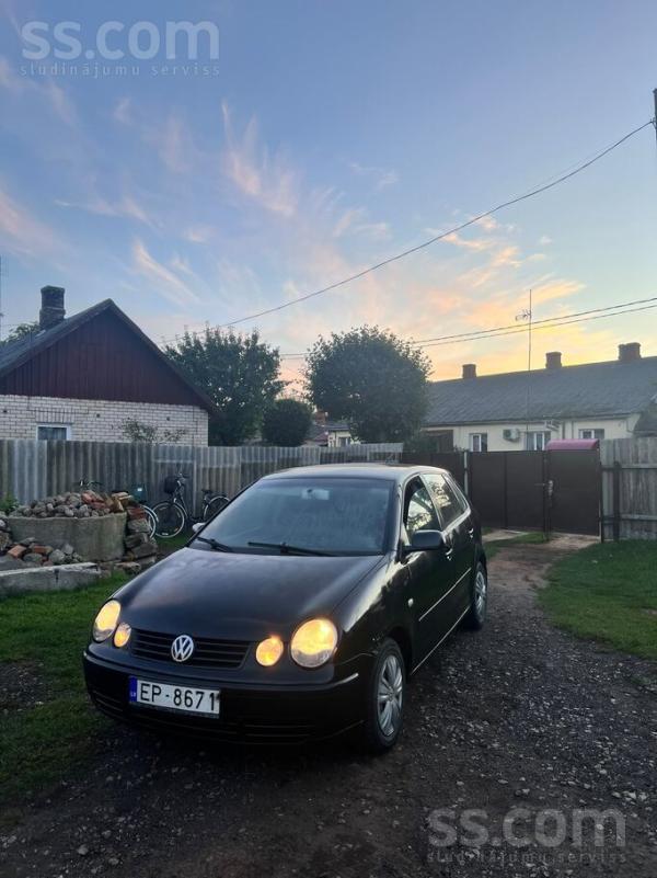 Black Volkswagen Polo 2002 in Kraslava, with an engine capacity of 1.90 L and mileage of 336 thousand km for 730 €, photo 1 on AUTOMOTO.COM.LV