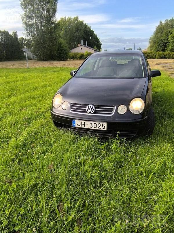 Black Volkswagen Polo 2003 in Jelgava, with an engine capacity of 1.40 L and mileage of 341 thousand km for 750 €, photo 2 on AUTOMOTO.COM.LV