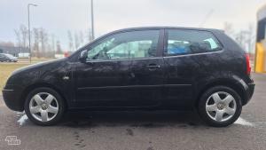 Black Volkswagen Polo 2003 in Kaunas, with an engine capacity of 1.20 L and mileage of 212 thousand km for 999 €, photo  on AUTOMOTO.COM.LV