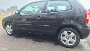 Black Volkswagen Polo 2003 in Kaunas, with an engine capacity of 1.20 L and mileage of 212 thousand km for 999 €, photo 5 on AUTOMOTO.COM.LV