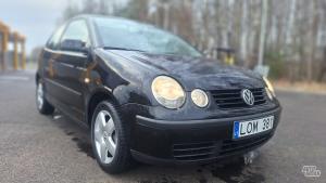 Black Volkswagen Polo 2003 in Kaunas, with an engine capacity of 1.20 L and mileage of 212 thousand km for 999 €, photo 20 on AUTOMOTO.COM.LV