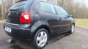 Black Volkswagen Polo 2003 in Kaunas, with an engine capacity of 1.20 L and mileage of 212 thousand km for 999 €, photo 25 on AUTOMOTO.COM.LV