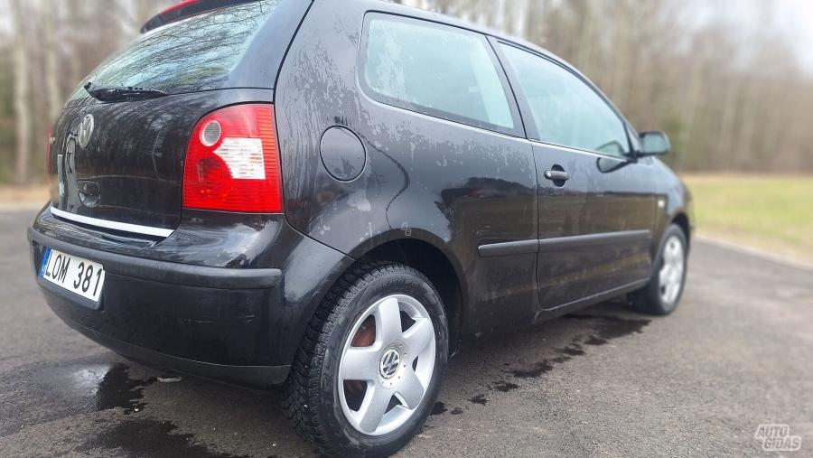 Black Volkswagen Polo 2003 in Kaunas, with an engine capacity of 1.20 L and mileage of 212 thousand km for 999 €, photo 25 on AUTOMOTO.COM.LV