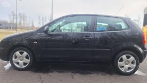 Black Volkswagen Polo 2003 in Kaunas, with an engine capacity of 1.20 L and mileage of 212 thousand km for 999 €, photo 27 on AUTOMOTO.COM.LV