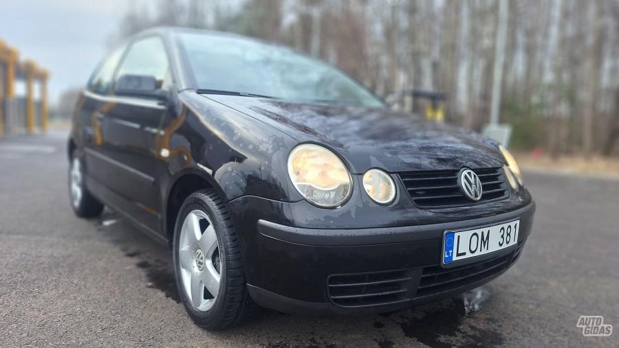 Black Volkswagen Polo 2003 in Kaunas, with an engine capacity of 1.20 L and mileage of 212 thousand km for 999 €, photo 30 on AUTOMOTO.COM.LV
