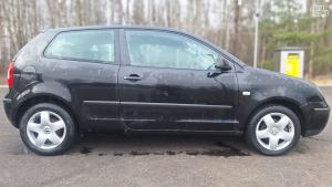 Black Volkswagen Polo 2003 in Kaunas, with an engine capacity of 1.20 L and mileage of 212 thousand km for 999 €, photo 31 on AUTOMOTO.COM.LV