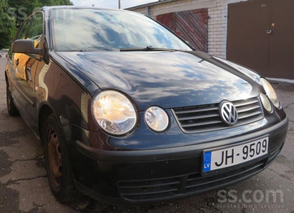 Melns Volkswagen Polo 2003 Rīga, ar dzinēja tilpumu 1.20 L un nobraukumu 197 tūkst. km par 800 €, foto 1 vietnē AUTOMOTO.COM.LV