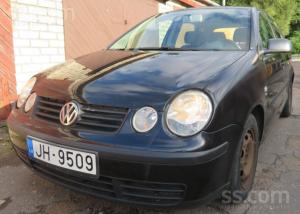 Black Volkswagen Polo 2003 in Riga, with an engine capacity of 1.20 L and mileage of 197 thousand km for 800 €, photo 4 on AUTOMOTO.COM.LV