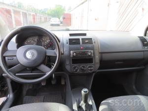 Black Volkswagen Polo 2003 in Riga, with an engine capacity of 1.20 L and mileage of 197 thousand km for 800 €, photo 16 on AUTOMOTO.COM.LV