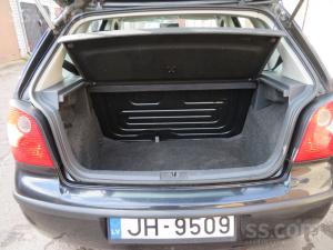 Black Volkswagen Polo 2003 in Riga, with an engine capacity of 1.20 L and mileage of 197 thousand km for 800 €, photo 17 on AUTOMOTO.COM.LV