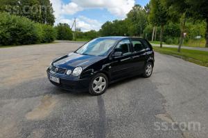 Black Volkswagen Polo 2003 in Riga, with an engine capacity of 1.90 L and mileage of 406 thousand km for 1300 €, photo  on AUTOMOTO.COM.LV