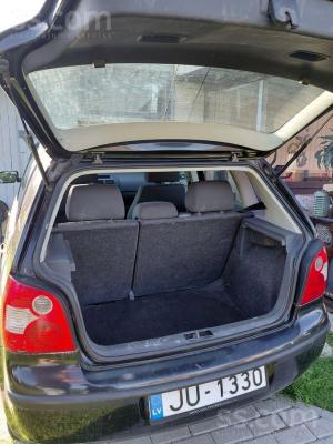 Black Volkswagen Polo 2003 in Jekabpils, with an engine capacity of 1.90 L and mileage of 380 thousand km for 500 €, photo 8 on AUTOMOTO.COM.LV