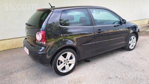 Melns Volkswagen Polo 2005 Ogre, ar dzinēja tilpumu 1.40 L un nobraukumu 250 tūkst. km par 3450 €, foto 4 vietnē AUTOMOTO.COM.LV