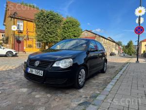 Black Volkswagen Polo 2005 in Jelgava, with an engine capacity of 1.40 L and mileage of 343 thousand km for 1450 €, photo 7 on AUTOMOTO.COM.LV