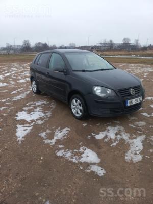 Black Volkswagen Polo 2005 in Riga, with an engine capacity of 1.40 L and mileage of 140 thousand km for 1200 €, photo 5 on AUTOMOTO.COM.LV
