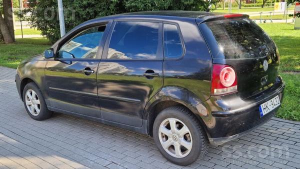 Black Volkswagen Polo 2005 in Riga, with an engine capacity of 1.40 L and mileage of 0 thousand km for 790 €, photo 2 on AUTOMOTO.COM.LV