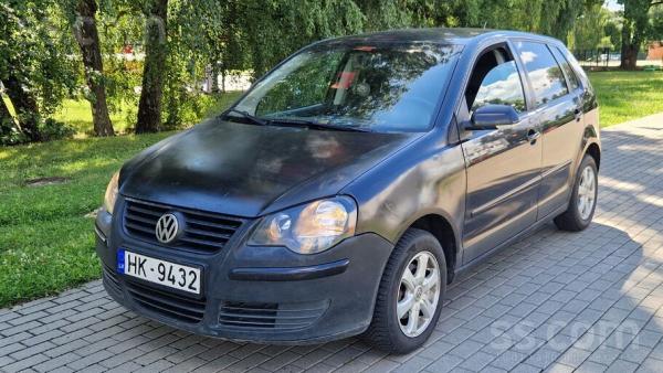 Black Volkswagen Polo 2005 in Riga, with an engine capacity of 1.40 L and mileage of 0 thousand km for 790 €, photo 5 on AUTOMOTO.COM.LV