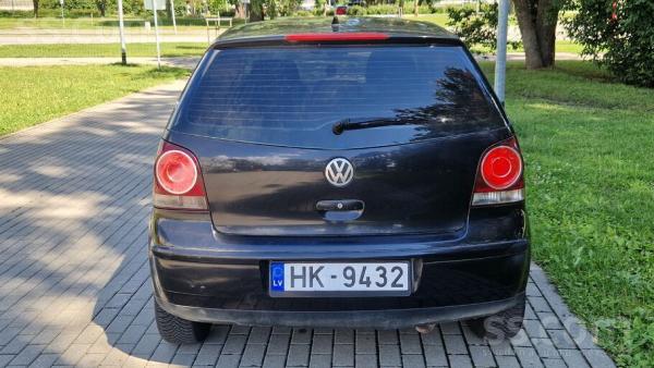 Black Volkswagen Polo 2005 in Riga, with an engine capacity of 1.40 L and mileage of 0 thousand km for 790 €, photo 7 on AUTOMOTO.COM.LV