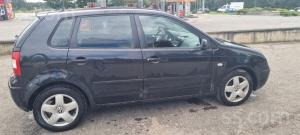 Melns Volkswagen Polo 2005 Rīga, ar dzinēja tilpumu 1.40 L un nobraukumu 273 tūkst. km par 1200 €, foto  vietnē AUTOMOTO.COM.LV
