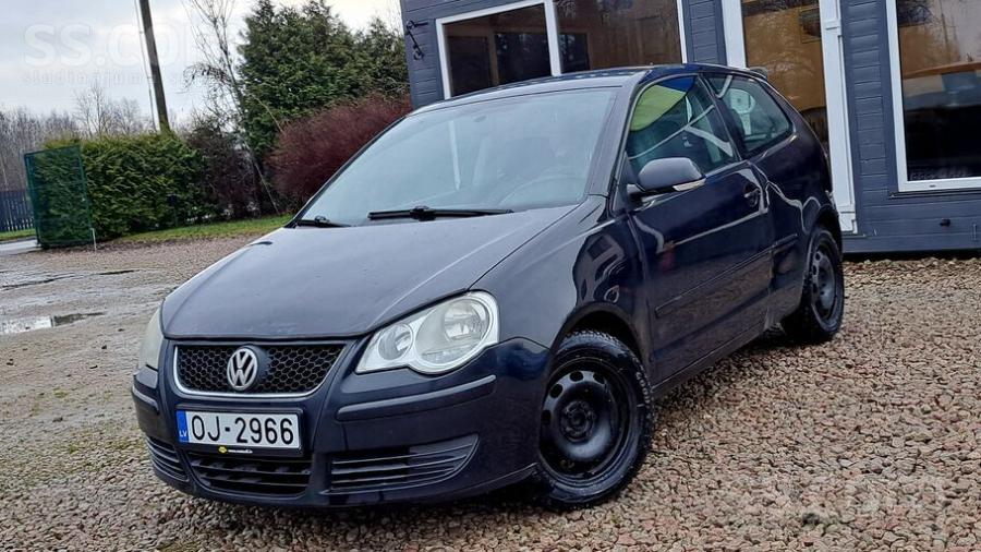 Melns Volkswagen Polo 2006 Jelgava, ar dzinēja tilpumu 1.90 L un nobraukumu 291 tūkst. km par 990 €, foto 1 vietnē AUTOMOTO.COM.LV