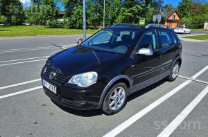 Black Volkswagen Polo 2006 in Jurmala, with an engine capacity of 1.40 L and mileage of 231 thousand km for 3450 €, photo  on AUTOMOTO.COM.LV