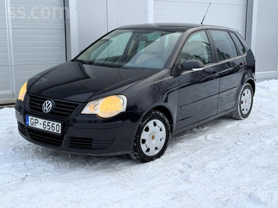 Melns Volkswagen Polo 2007 Rīga, ar dzinēja tilpumu 1.20 L un nobraukumu 217 tūkst. km par 1900 €, foto 1 vietnē AUTOMOTO.COM.LV