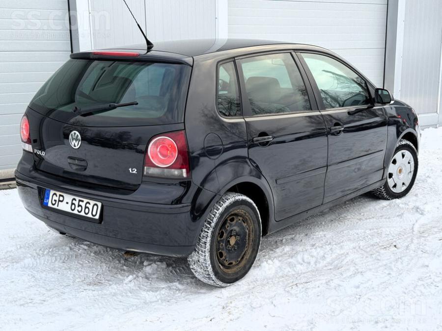 Melns Volkswagen Polo 2007 Rīga, ar dzinēja tilpumu 1.20 L un nobraukumu 217 tūkst. km par 1900 €, foto 4 vietnē AUTOMOTO.COM.LV