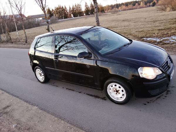 Melns Volkswagen Polo 2007 Šilalė, ar dzinēja tilpumu 1.20 L un nobraukumu 155 tūkst. km par 1000 €, foto 3 vietnē AUTOMOTO.COM.LV