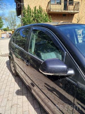 Black Volkswagen Polo 2007 in Riga, with an engine capacity of 1.40 L and mileage of 271 thousand km for 1600 €, photo 3 on AUTOMOTO.COM.LV