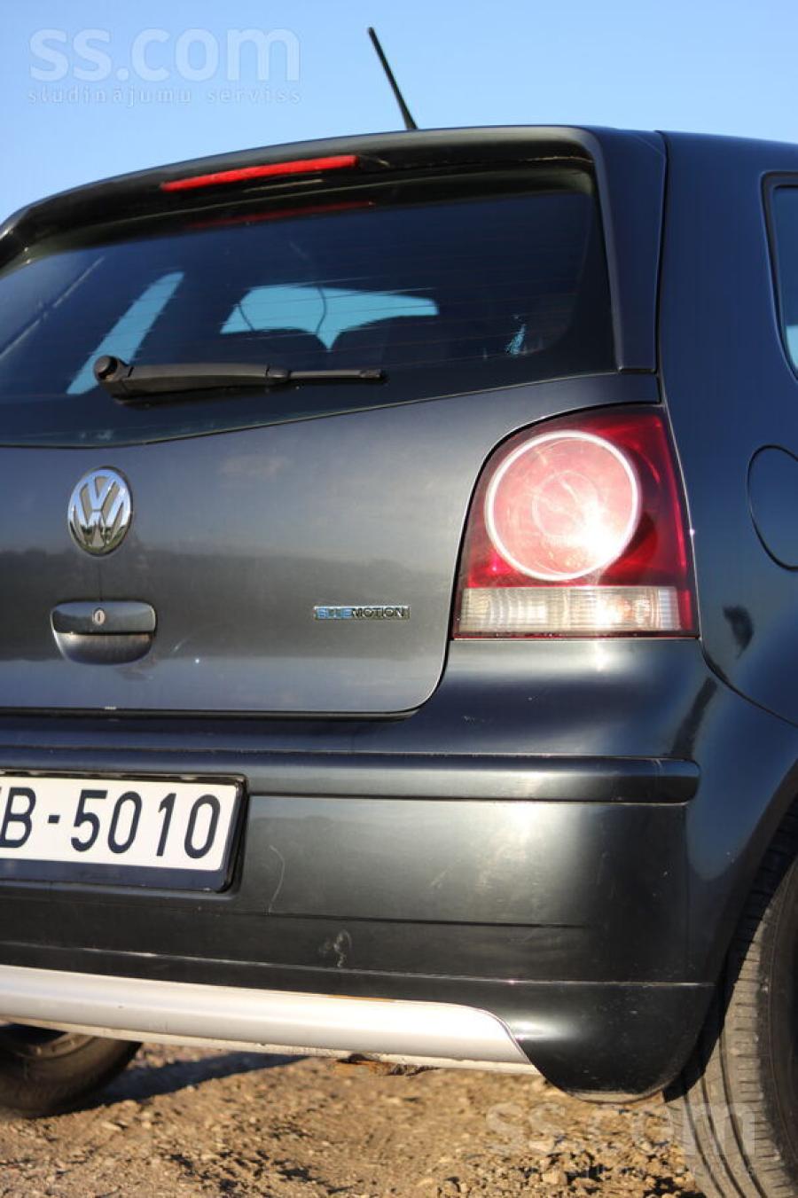 Melns Volkswagen Polo 2007 Daugavpils, ar dzinēja tilpumu 1.40 L un nobraukumu 207 tūkst. km par 1500 €, foto 8 vietnē AUTOMOTO.COM.LV
