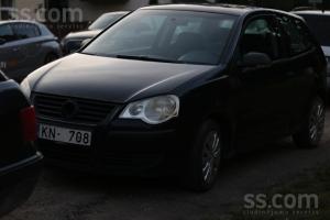 Black Volkswagen Polo 2007 in Riga, with an engine capacity of 1.40 L and mileage of 350 thousand km for 950 €, photo  on AUTOMOTO.COM.LV