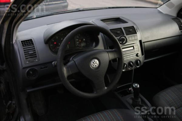 Melns Volkswagen Polo 2007 Rīga, ar dzinēja tilpumu 1.40 L un nobraukumu 350 tūkst. km par 950 €, foto 7 vietnē AUTOMOTO.COM.LV