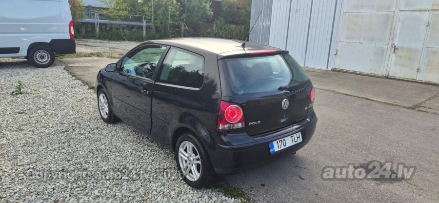 Black Volkswagen Polo 2007 in Tallinn, with an engine capacity of 1.20 L and mileage of 132 thousand km for 1200 €, photo 3 on AUTOMOTO.COM.LV