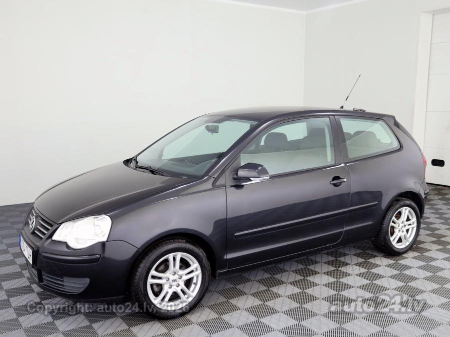 Black Volkswagen Polo 2007 in Tallinn, with an engine capacity of 1.20 L and mileage of 132 thousand km for 1199 €, photo 3 on AUTOMOTO.COM.LV