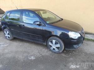 Black Volkswagen Polo 2008 in Jekabpils, with an engine capacity of 1.20 L and mileage of 219 thousand km for 2400 €, photo  on AUTOMOTO.COM.LV