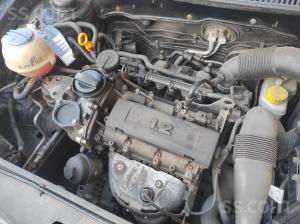 Black Volkswagen Polo 2008 in Jekabpils, with an engine capacity of 1.20 L and mileage of 219 thousand km for 2400 €, photo 7 on AUTOMOTO.COM.LV