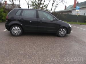Black Volkswagen Polo 2009 in Daugavpils, with an engine capacity of 1.20 L and mileage of 287 thousand km for 1350 €, photo 6 on AUTOMOTO.COM.LV