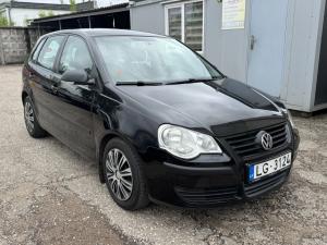 Black Volkswagen Polo 2009 in Riga, with an engine capacity of 1.20 L and mileage of 286 thousand km for 1500 €, photo  on AUTOMOTO.COM.LV