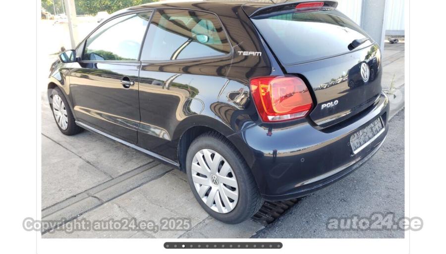 Black Volkswagen Polo 2010 in Tallinn, with an engine capacity of 1.20 L and mileage of 198 thousand km for 1800 €, photo 3 on AUTOMOTO.COM.LV