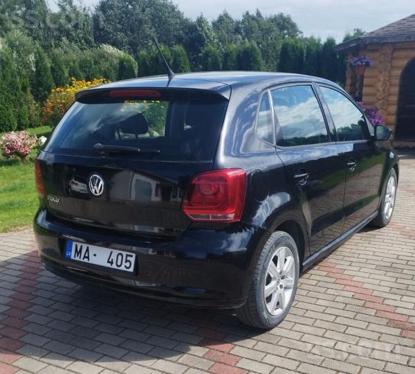 Black Volkswagen Polo 2010 in Riga, with an engine capacity of 1.60 L and mileage of 343 thousand km for 3950 €, photo 6 on AUTOMOTO.COM.LV