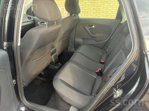 Black Volkswagen Polo 2011 in Riga, with an engine capacity of 1.20 L and mileage of 0 thousand km for 6990 €, photo 14 on AUTOMOTO.COM.LV