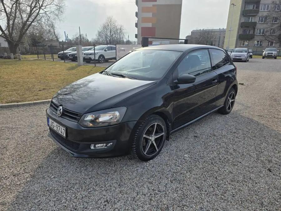 Melns Volkswagen Polo 2011 Ventspils, ar dzinēja tilpumu 1.20 L un nobraukumu 231 tūkst. km par 1490 €, foto 1 vietnē AUTOMOTO.COM.LV