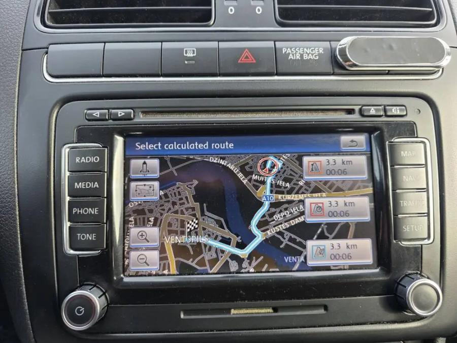 Melns Volkswagen Polo 2011 Ventspils, ar dzinēja tilpumu 1.20 L un nobraukumu 231 tūkst. km par 1490 €, foto 12 vietnē AUTOMOTO.COM.LV